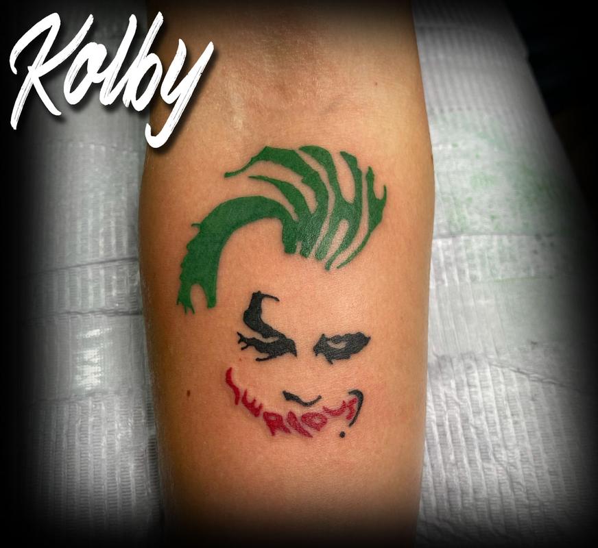 Joker Why So Serious By Kolby Chandler TattooNOW Joker Why So Serious By Kolby Chandler TattooNOW
